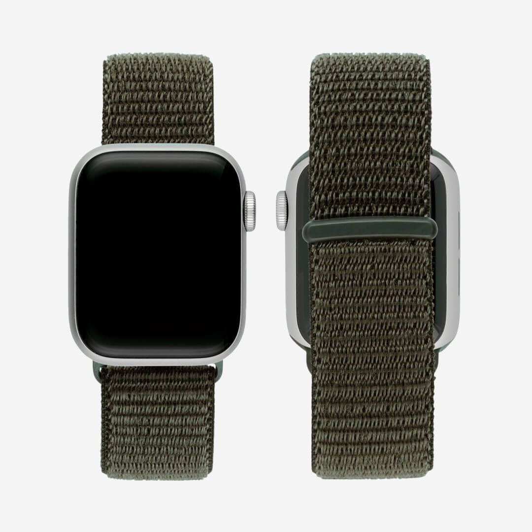Sport Loop Apple Watch Band - Olive - The Salty Fox